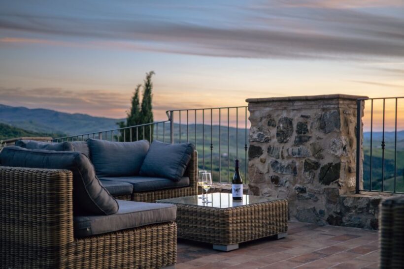 Aperitif on the Terrace of Podere Montale at Sunset - FAQ
