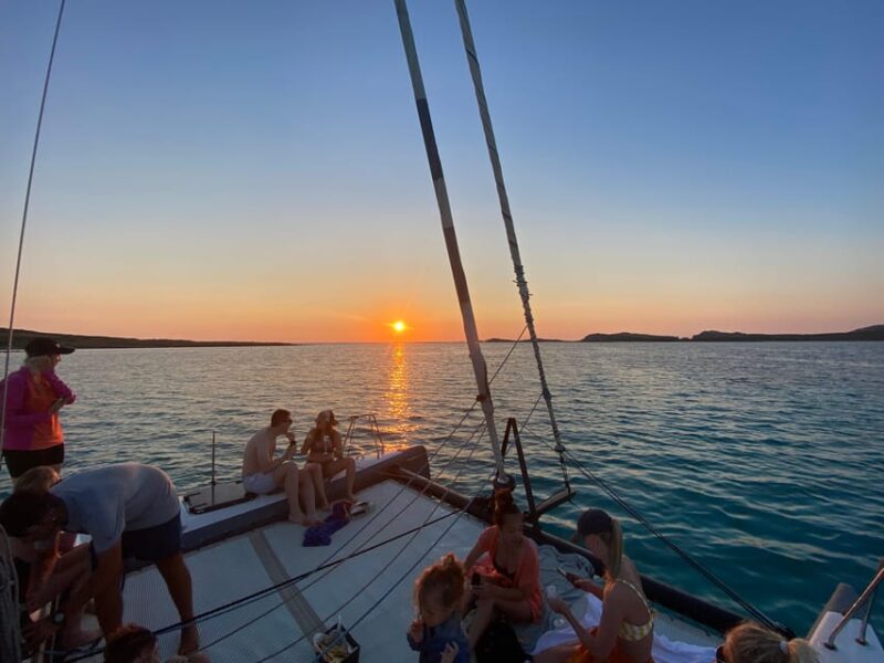 Aperitifs at Sunset on the Stintino Catamaran Burianacharter - Culinary Offerings