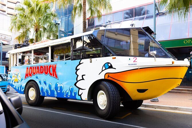 Aquaduck Gold Coast 1 hour City and River Tour - Key Points
