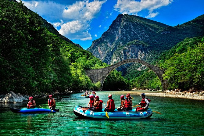 Arachthos white water river Rafting: Plaka's Bridge- Tzari - The Value and Practical Details
