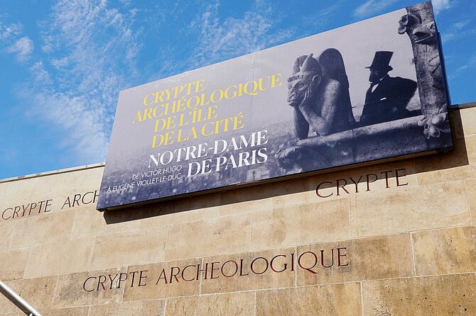Archeological Crypt Visit With an Archeologist and River Cruise - Exploring the Crypt Under Notre-Dame Cathedral