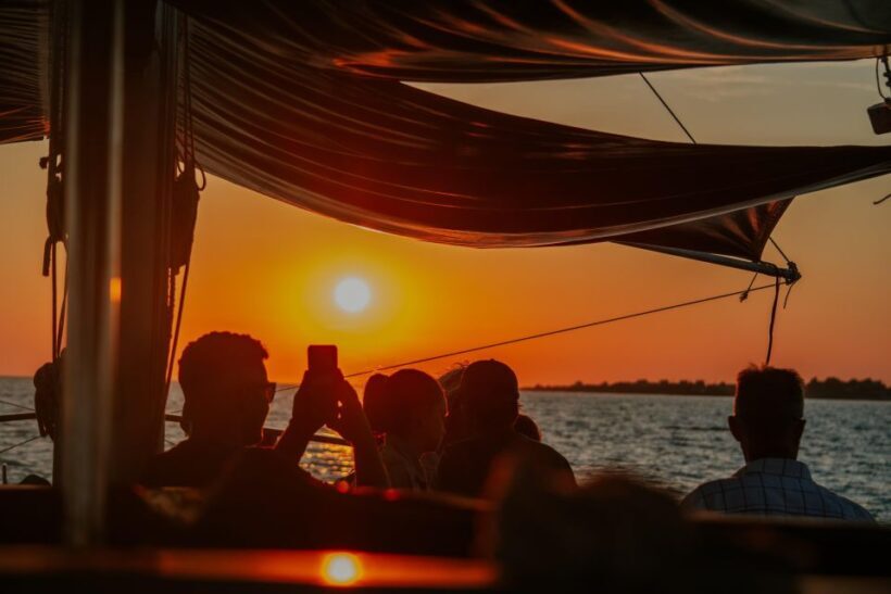 Argostoli: Sunset Cruise with Swim Stops, Dinner, and Wine - An Overview of the Experience
