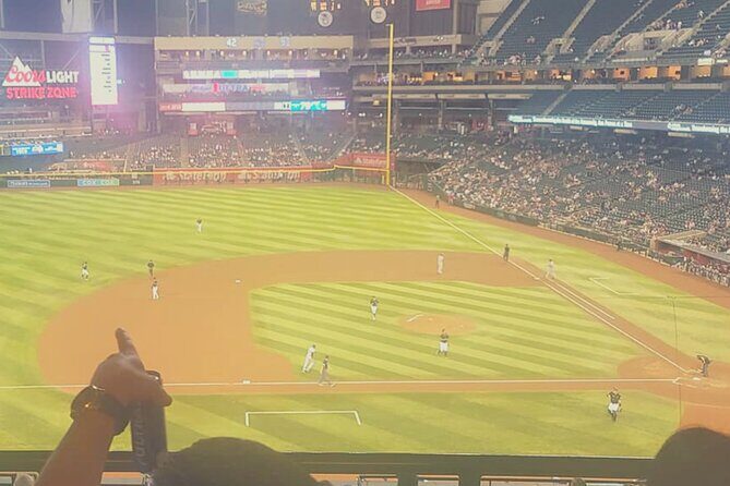 Arizona Diamondbacks Baseball Game Ticket at Chase Field - The Authenticity and Atmosphere of a Live MLB Game