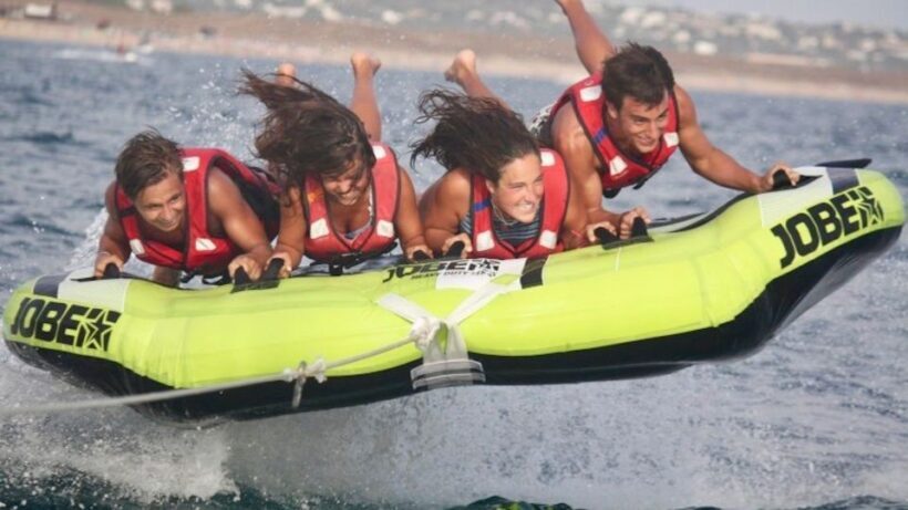 Armação de Pêra: Crazy Cookie Inflatable Ride - What to Expect from the Crazy Cookie Inflatable Ride