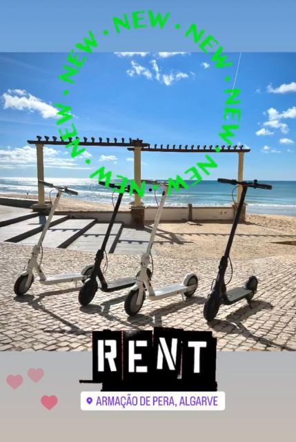 Armação de Pêra on an electric scooter - The Sum Up