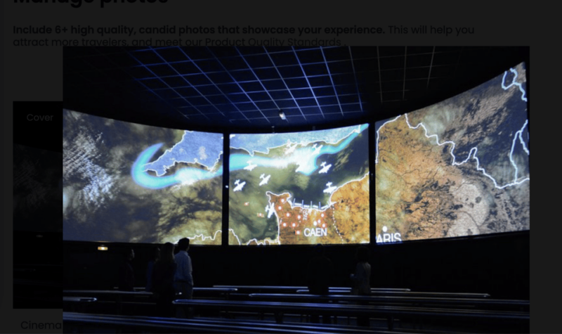 Arromanches 360 Circular Cinema Entry Ticket - Since You Asked