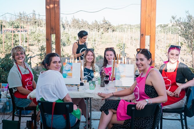 Art Experience with Wine - The Experience in Detail