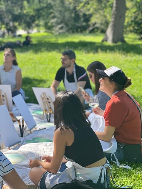 Art in the Park: Paint 'n Sip at Parco Sempione - Who Will Love This?