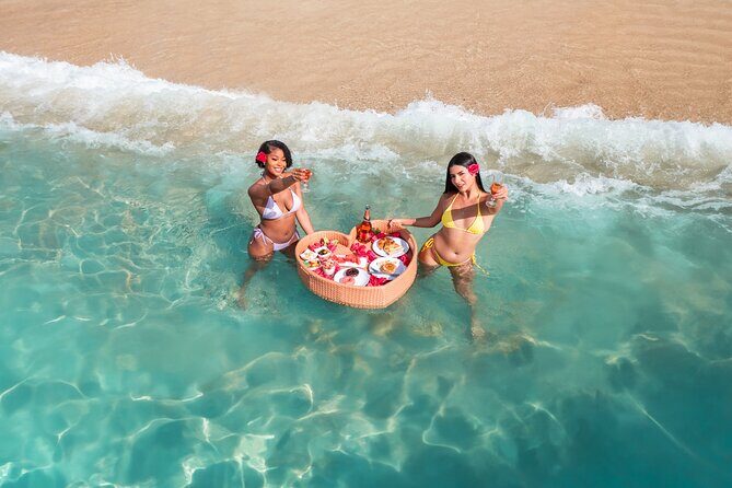 Aruba Floating Breakfast FREE Drone Videos, Champagne & Mimosas - Who Would Enjoy This?