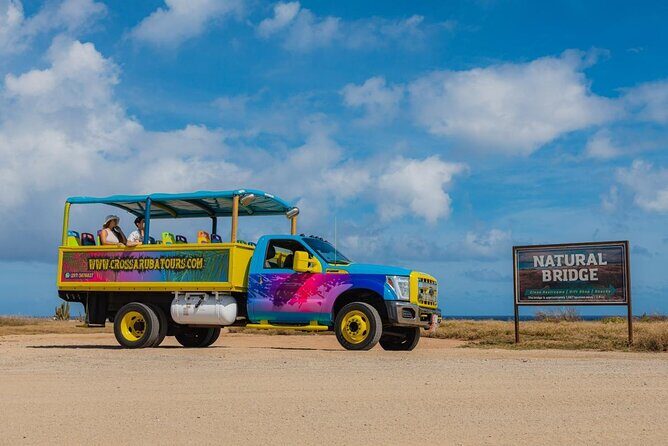 Aruba Natural Pool & Natural Bridge Off-Road Adventure - Key Points