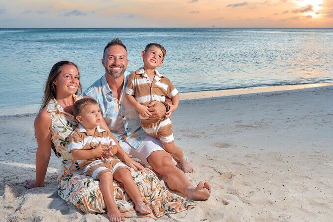 Aruba Professional Photo Shoot Experience W FREE Drone Shots - Key Points