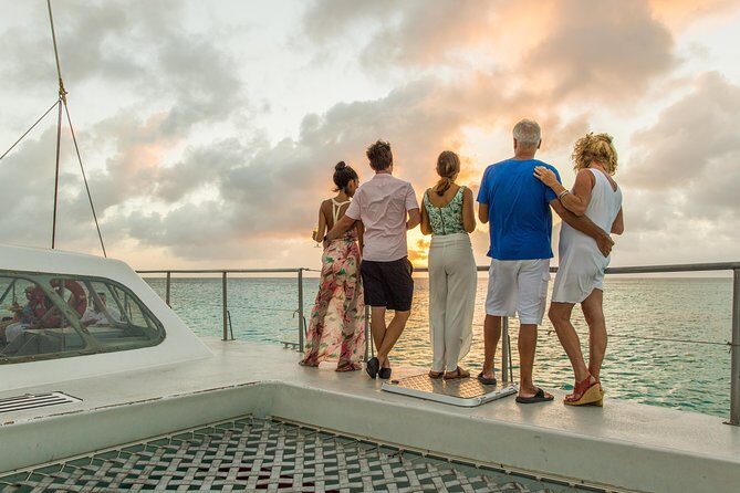 Aruba Sunset Sail with Caribbean Dinner and Live Music - Key Points