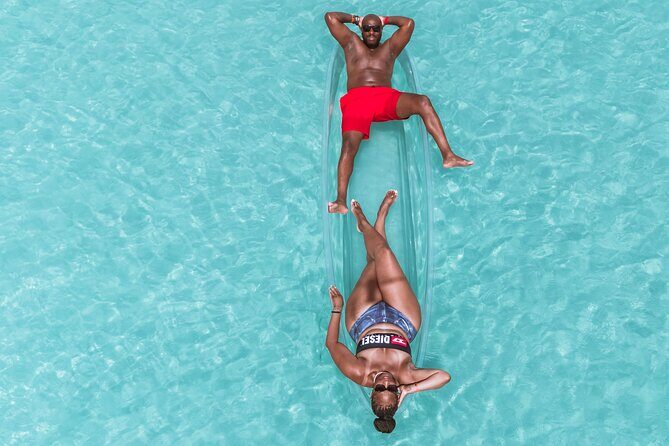 Aruba Unique Clear Kayak Drone Photoshoot with Video - A Closer Look at What to Expect