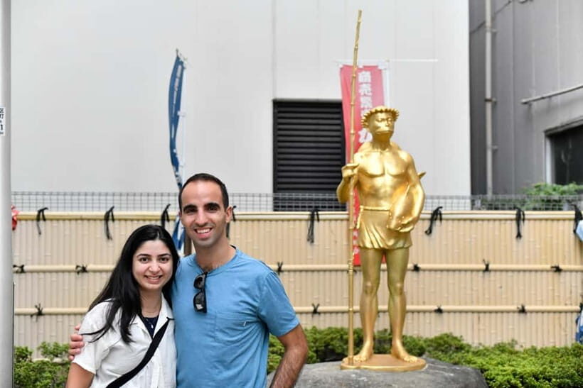 Asakusa cultural tour, making Food sample with photography - Exploring Japanese Sake Culture