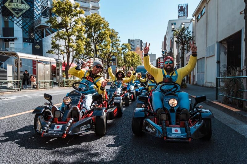 Asakusa: Go Kart Tour on East Tokyo Streets With Guide - Meeting Point and Departure