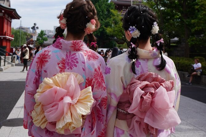 Asakusa Rental Kimono in Tokyo - Variety of Kimono Styles and Accessories