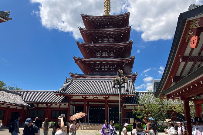 Asakusa, Tokyo: Rickshaw Experience and Highlights Walking Tour - Indulge in Local Cuisine and Delicacies