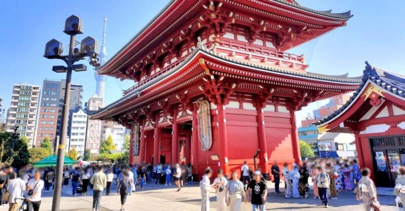 Asakusa Walking Tour: Tokyo, Culinary Delights and Nature - Learn About Tokyos Oldest Temple and Traditional Crafts