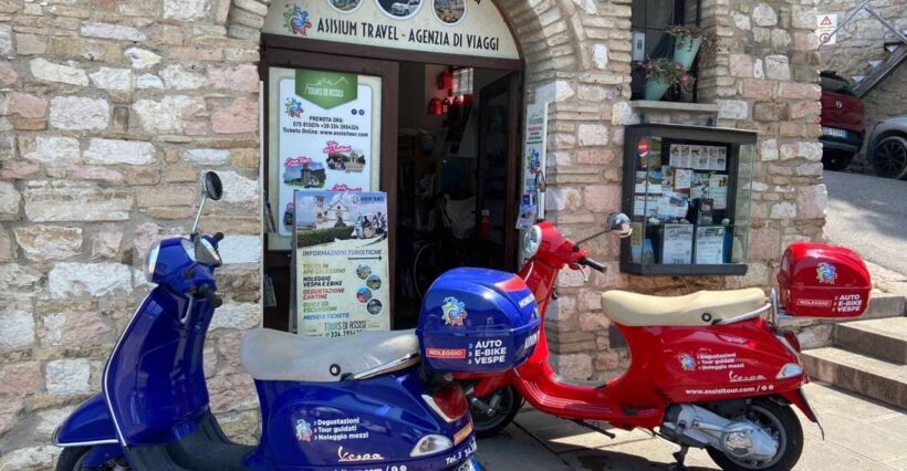 Assisi Rental Vespa '125cc - full day - The Practicalities of the Vespa Tour