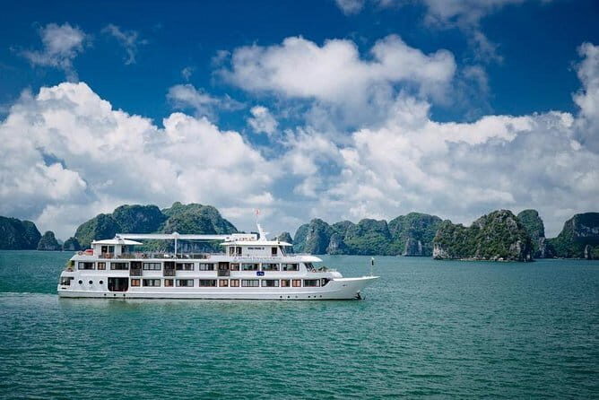 Athena Luxury Cruise in Halong Bay with Meals,Balcony Room & Cave - An Overview of Athena Luxury Cruise in Halong Bay