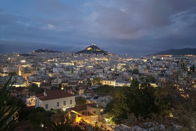 Athens at Night Small-Group Walking Tour With Dinner - Enjoying an Authentic Greek Dinner