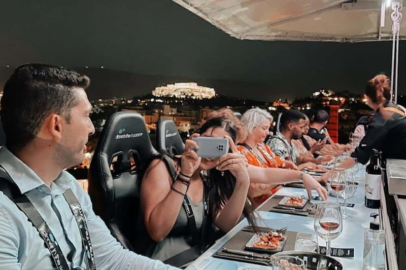 Athens: Dinner in the Sky Experience - An Elevated Dining Adventure in Athens