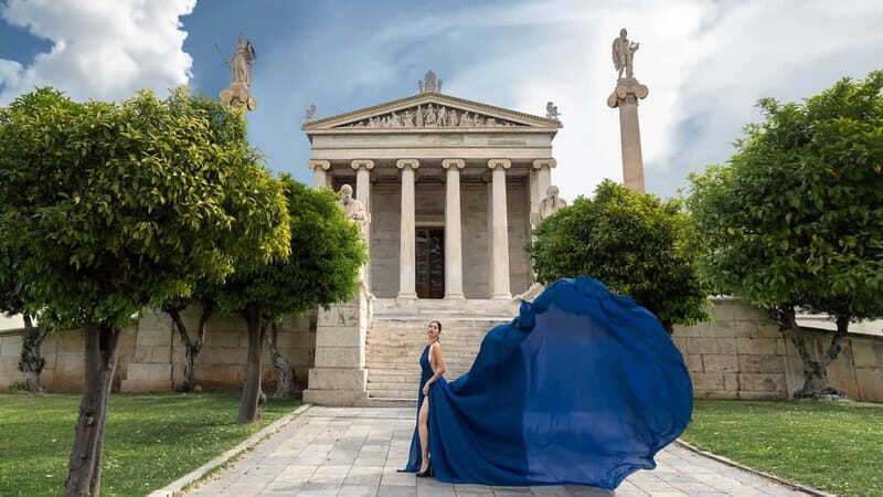 Athens: Flying Dress Photo © Photoshoot "Express package" - A Closer Look at the Experience