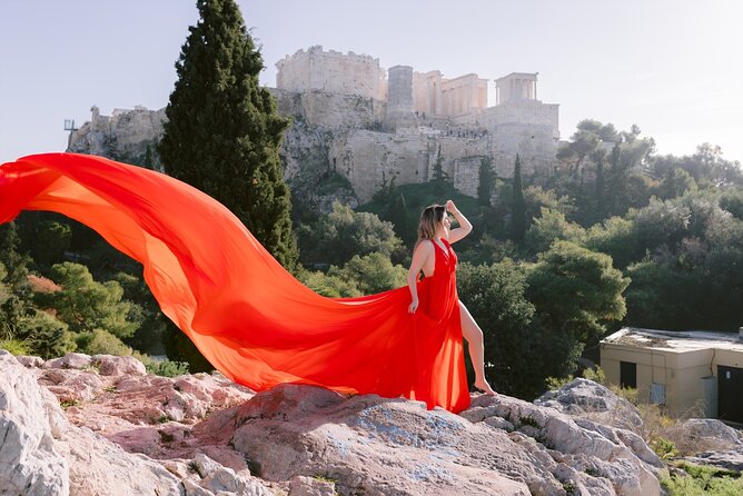 Athens Flying Dress Photo Shoot With a Professional Photographer - Tour Features Included