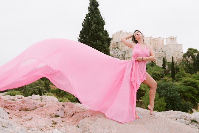 Athens Flying Dress Photo Shoot With a Professional Photographer - Flexibility and Booking Options