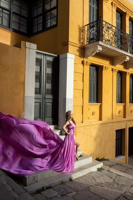 Athens Flying Dress Photoshoot - The Sum Up