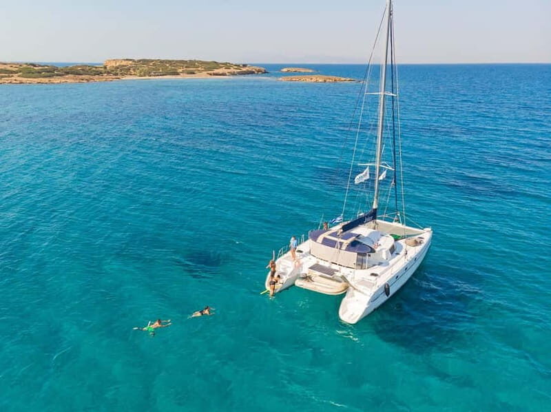 Athens Full-day catamaran cruise with meal & drinks - The Food and Drinks: A Taste of Greece at Sea