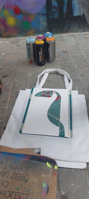 Athens: Graffiti Workshop and Tote Bag Painting Experience - The Sum Up