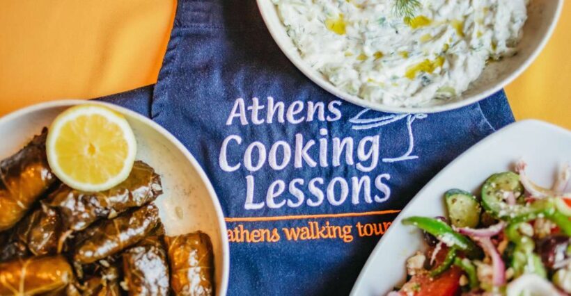 Athens: Greek Cuisine Cooking Class and 3-Course Dinner - Key Points