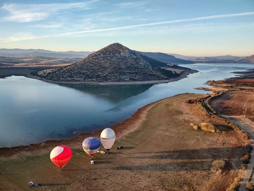 Athens: Hot-Air Balloon Flight Experience with Snacks & Wine - Key Points