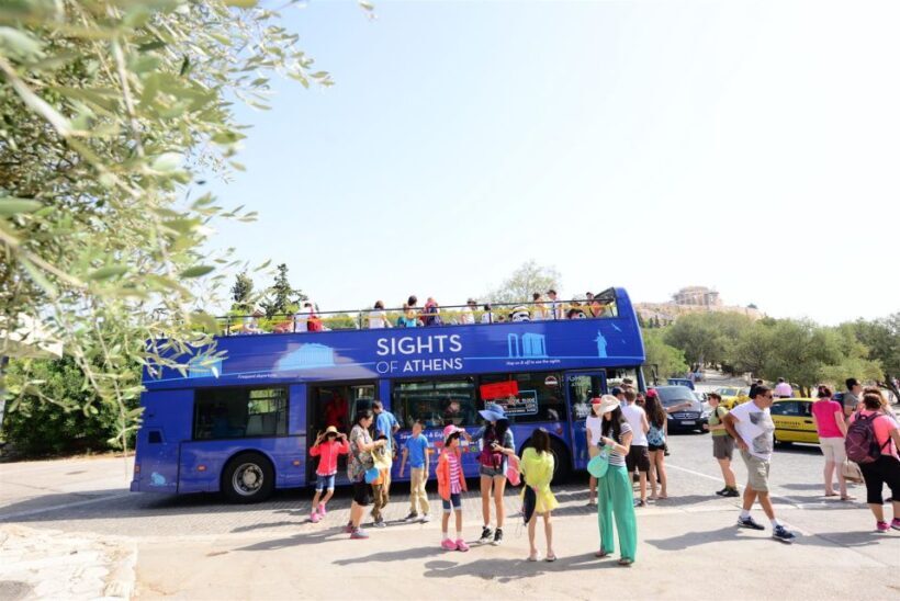 Athens: Island Cruise with Lunch & Hop-On Hop-Off Bus Ticket - The Hop-On Hop-Off Bus: Athens from a Different Perspective