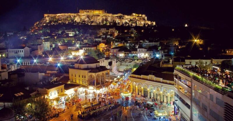 Athens: Night Walking Tour - The Guide and Group Experience