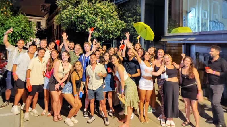 Athens Party Pub Crawl with Unlimited Drinks & Club Access - Key Points