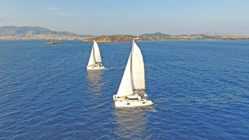 Athens: Riviera Catamaran Cruise with Meal and Drinks - Key Points