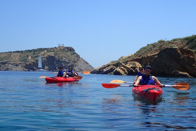 Athens Sea Kayak Tour to the Temple of Poseidon With Entrance Fee and Lunch - Exploring the Temple of Poseidon