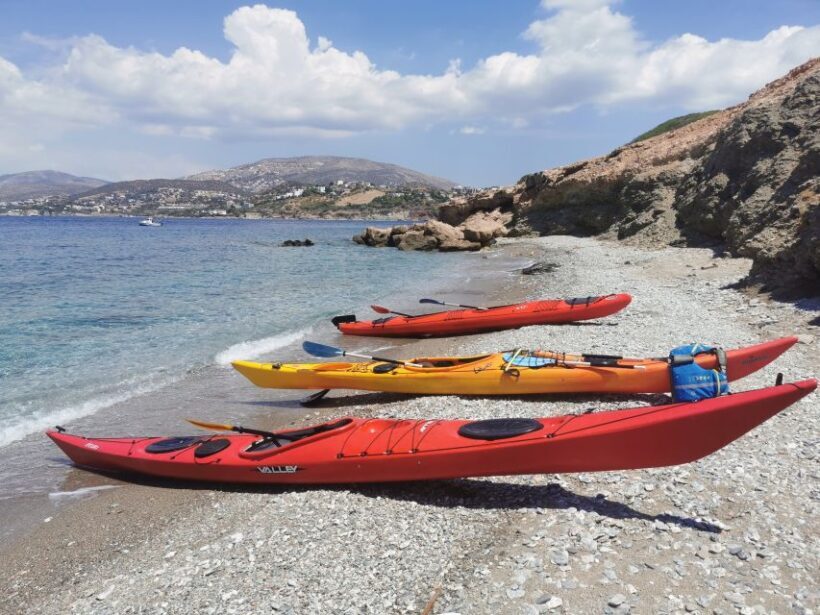 Athens: Sea Kayaking Adventure on the South/East Coast - The Picnic and Relaxation