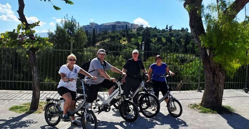 Athens tour with electric bicycle - Key Points