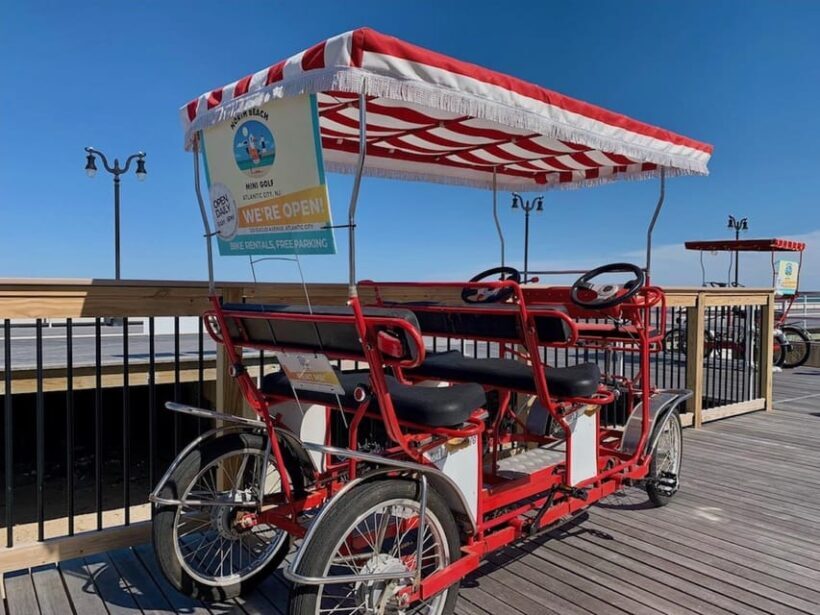 Atlantic City: Surrey Bike Rental - A Full Breakdown of the Surreyl Bike Experience