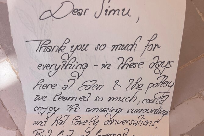 Atlas Earth Pottery and Nature Course in Amizmiz - Traveler Reviews and Highlights