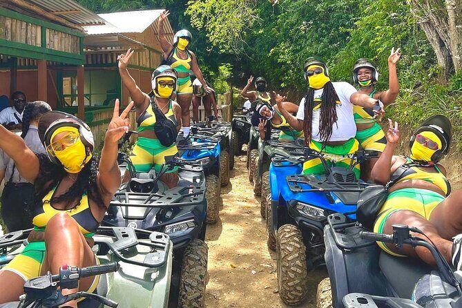ATV, Bamboo Rafting , Horseback Ride & Blue Hole Falls Ocho Rios - Key Points