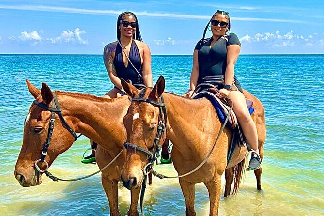 ATV , Bamboo Rafting & Horseback Ride Tour From Montego Bay - Key Points