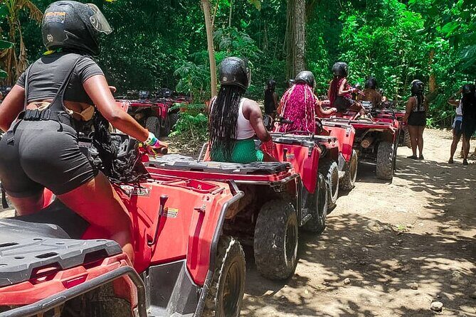 ATV Blue Hole Rafting and Horseback Ride from Montego Bay 4in1 - What You Can Expect from the Tour
