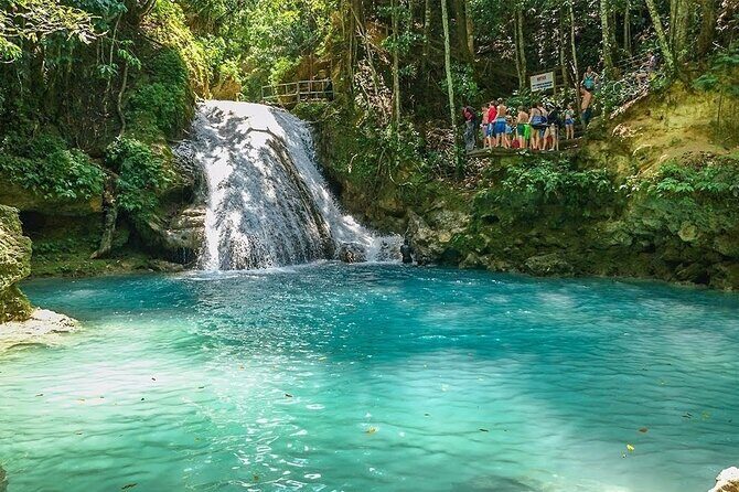 ATV, Horseback Riding, Bamboo Rafting & Blue Hole Tour Ocho Rios - The Blue Hole: Swimming and Waterfalls