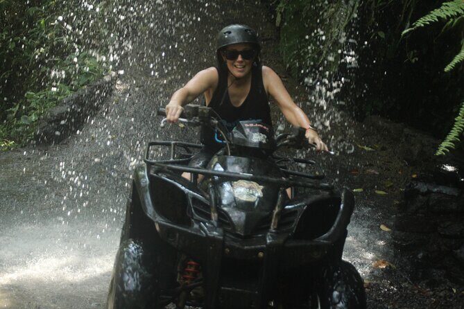 ATV Quad Bike Through Tunnel and Waterfall - A Deep Dive into the Experience