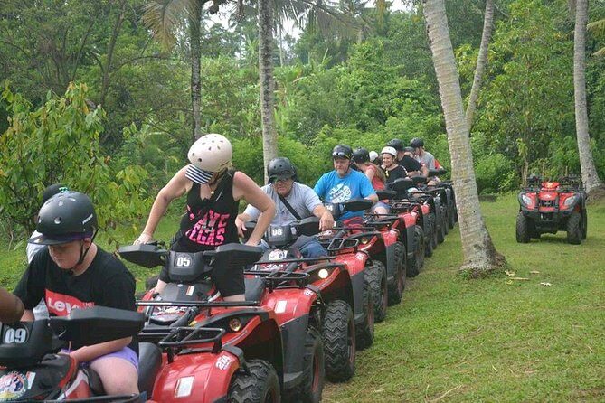 ATV Quad Bike Track Tunnel & Waterfall Includes Private Transfer - The Scenic Highlights: Rice Fields, Waterfalls, and More
