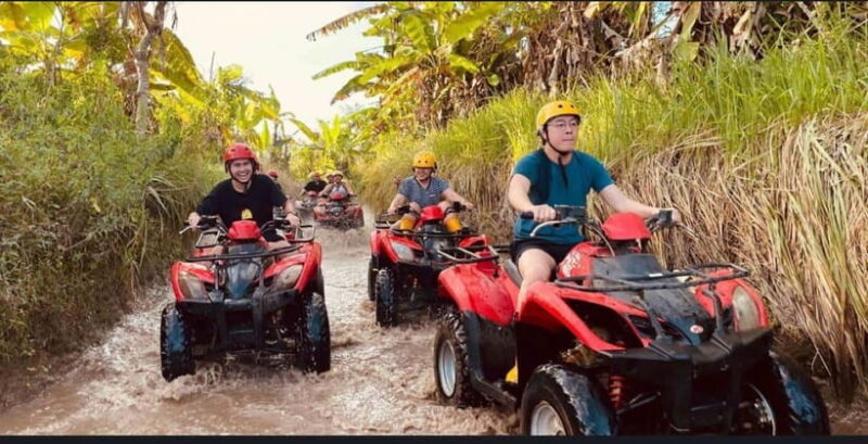 Atv quad bike & water rafting (ubud area) - Key Points